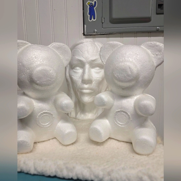 Source Unknown | Party Supplies | Set Of 3 Styrofoam Forms | Poshmark